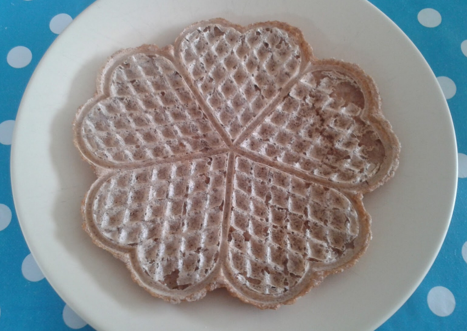 Savoury rye waffle recipe - Eco Thrifty Living