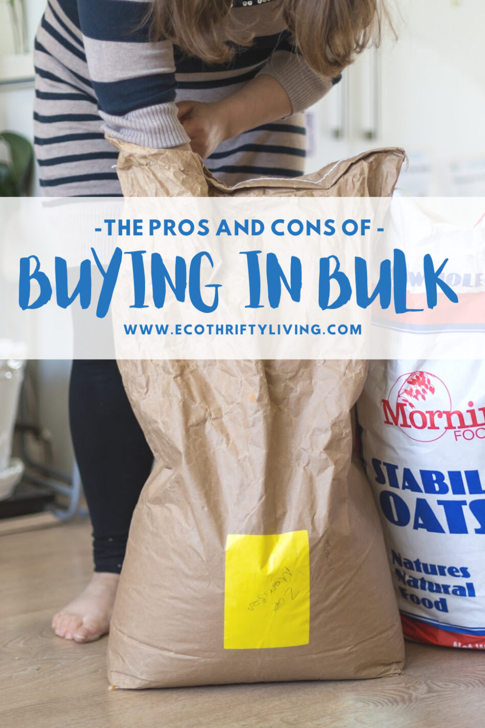 Buying in bulk - the pros and cons - Eco Thrifty Living