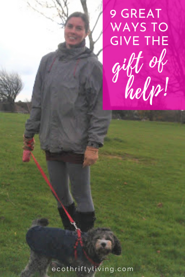 Gift of help - 9 great ways to help others - Eco Thrifty Living