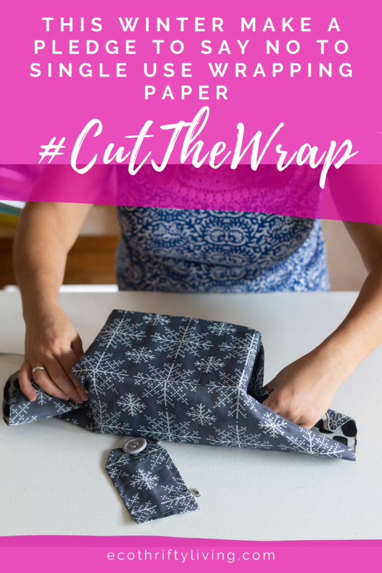 Cut the wrap and give up single use wrapping paper - Eco Thrifty Living