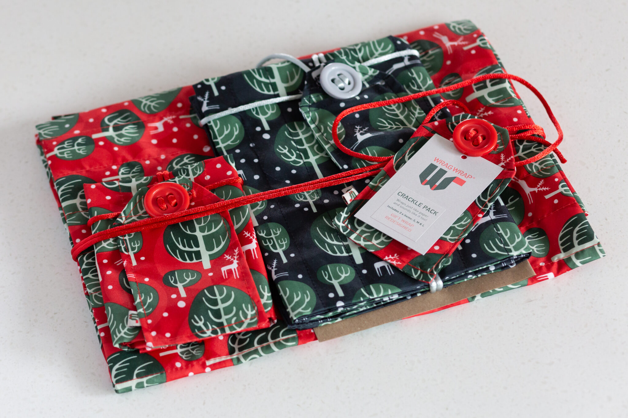 Beautiful eco friendly wrapping paper alternatives - Eco Thrifty Living